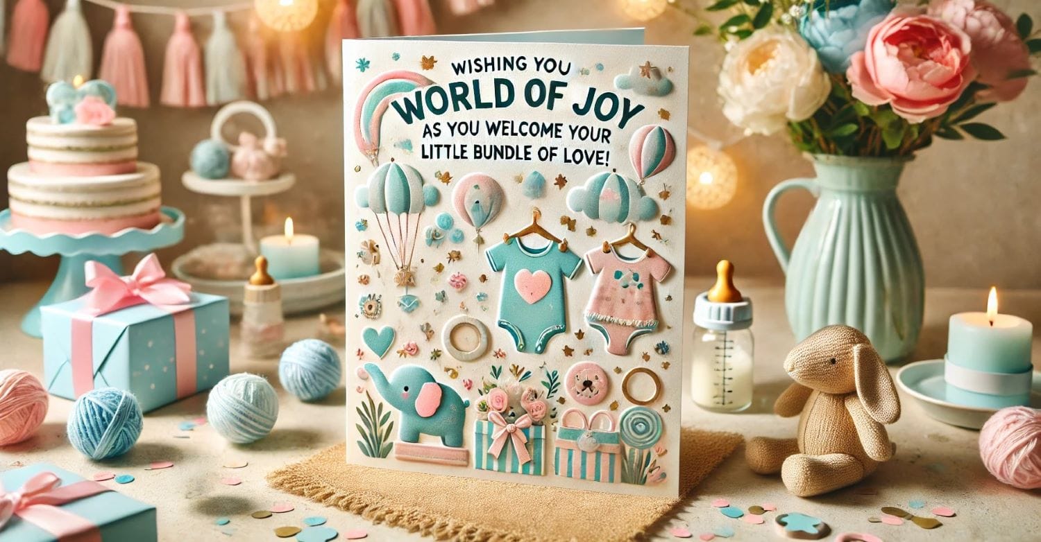 What To Write On A Baby Shower Card: Creative Messages For A Baby Boy ...