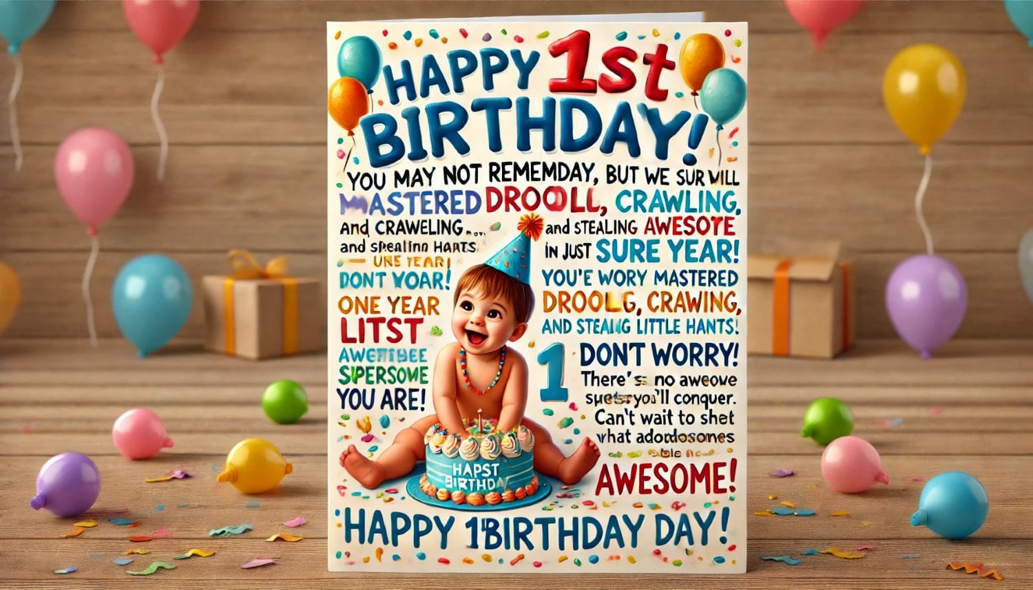 What To Write In A First Birthday Card: Your Ultimate Guide