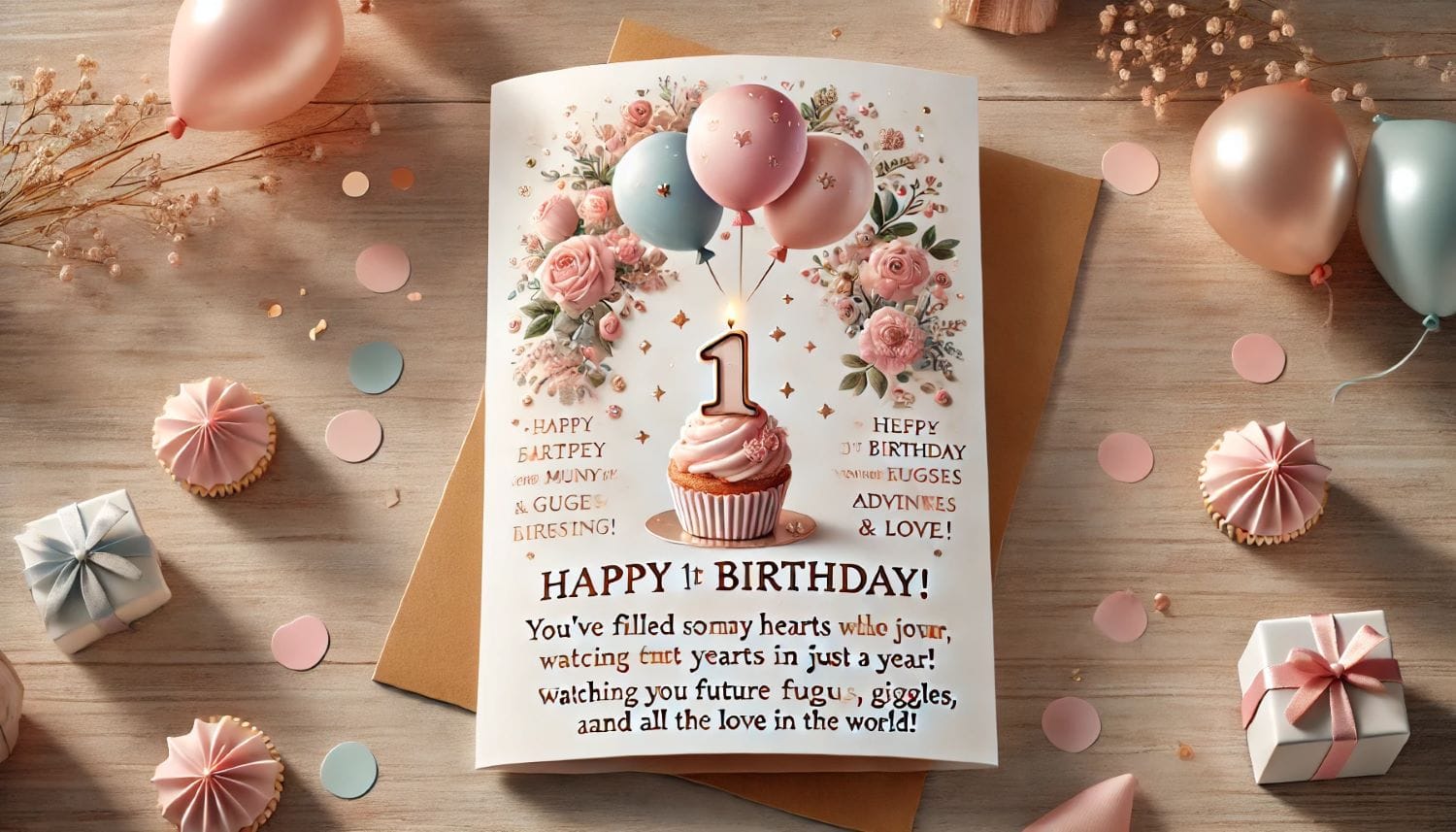 What To Write In A First Birthday Card: Your Ultimate Guide