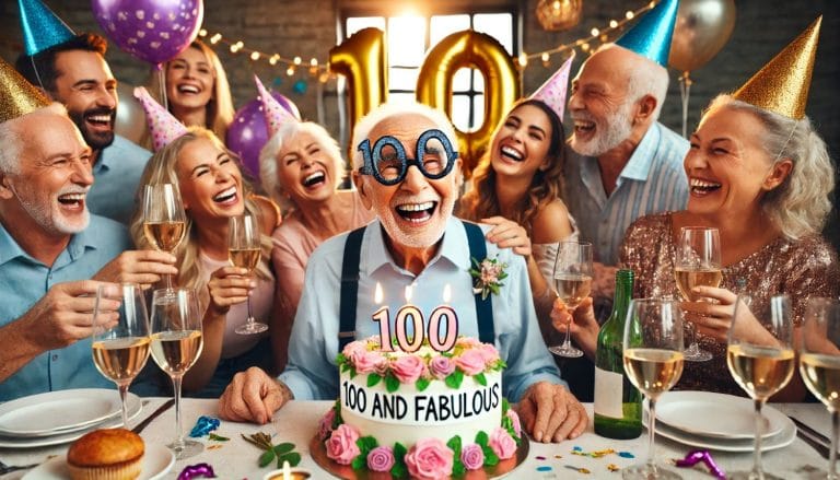 🎉 Happy 100th Birthday! 🎂 Honoring A Lifetime Of Memories & Milestones 🏆