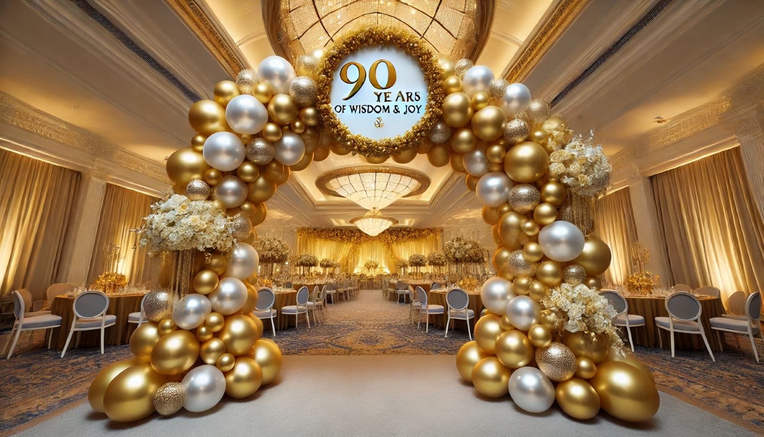50 Creative And Thoughtful 90th Birthday Decoration Ideas
