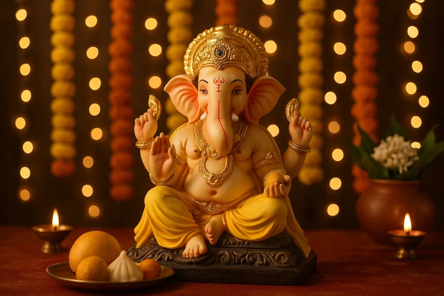 65 Happy Ganesh Chaturthi Wishes To Celebrate Joy, Prosperity, And New Beginnings