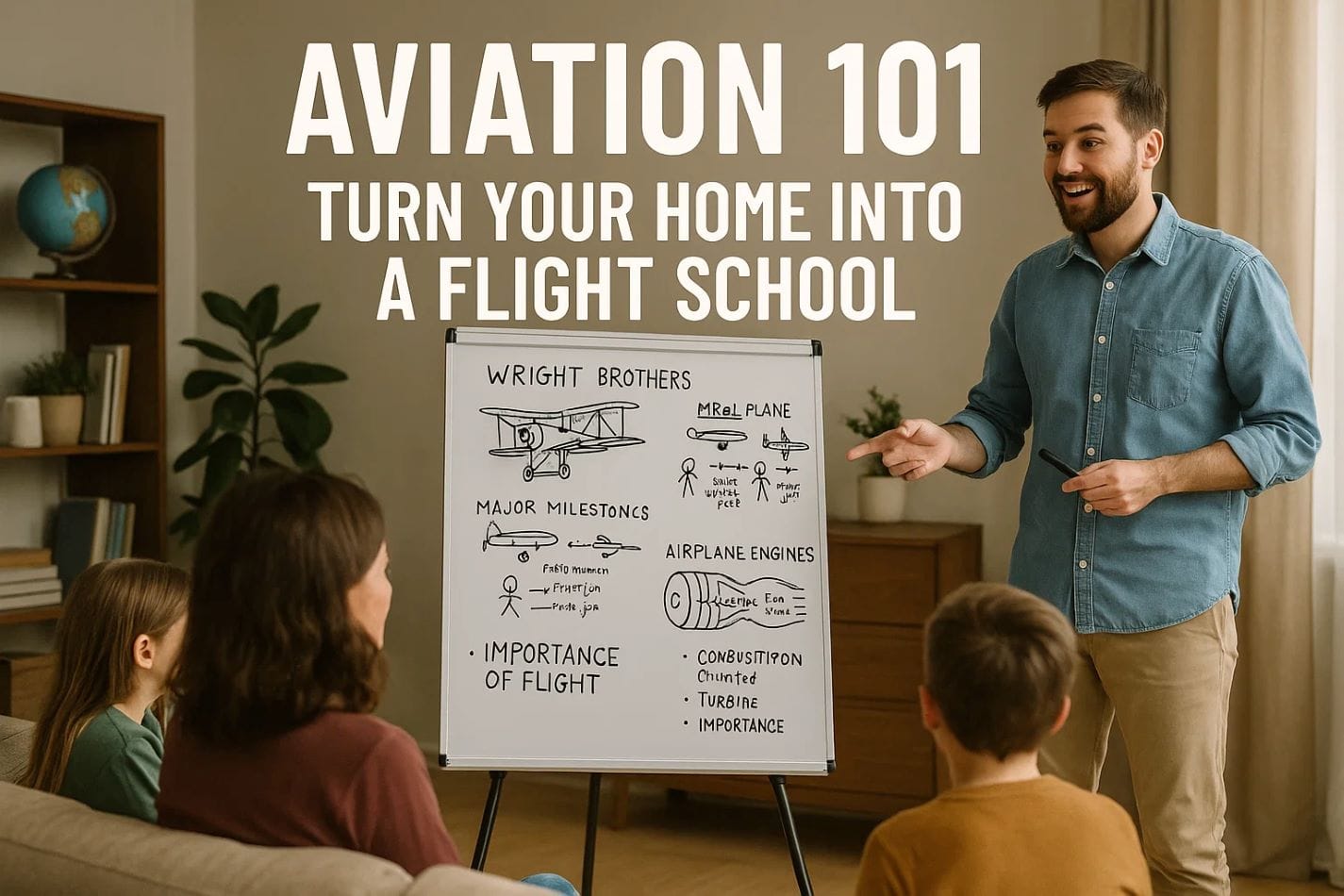 9 DIY Ways To Make National Aviation Day A Soaring Success At Home