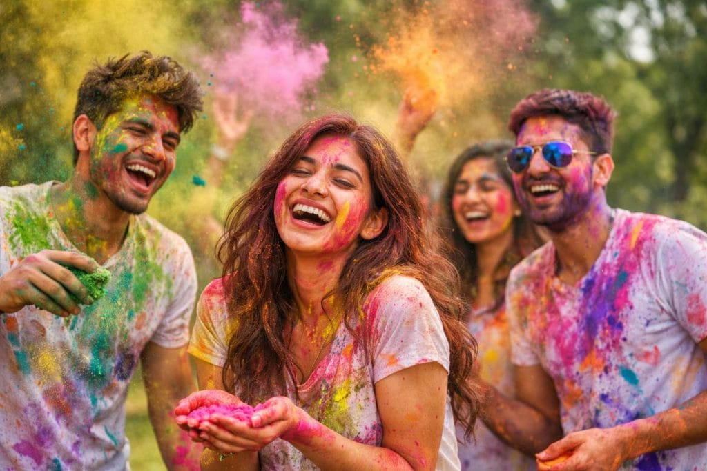 🎉 300+ Funny Holi Wishes, Naughty Messages & Meme-Style Captions To ...